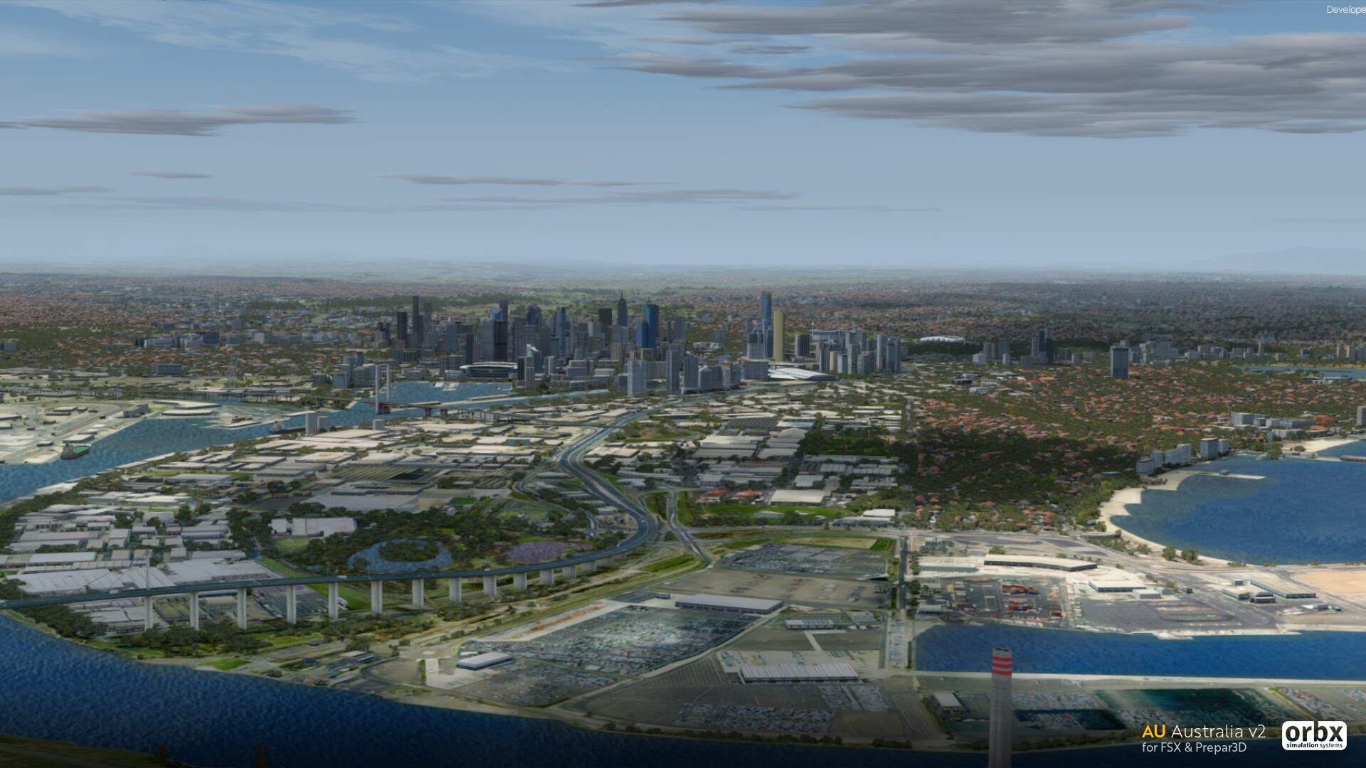 Australia V2 - Melbourne Cityscape Showcase - Orbx Preview ...