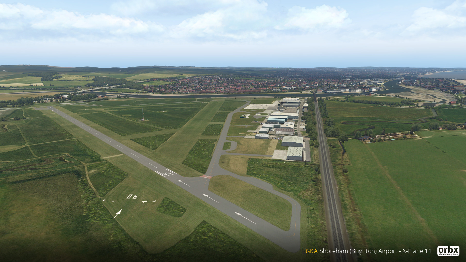 EGKA XP11 My First look. - Orbx Preview Announcements, Screenshots and ...