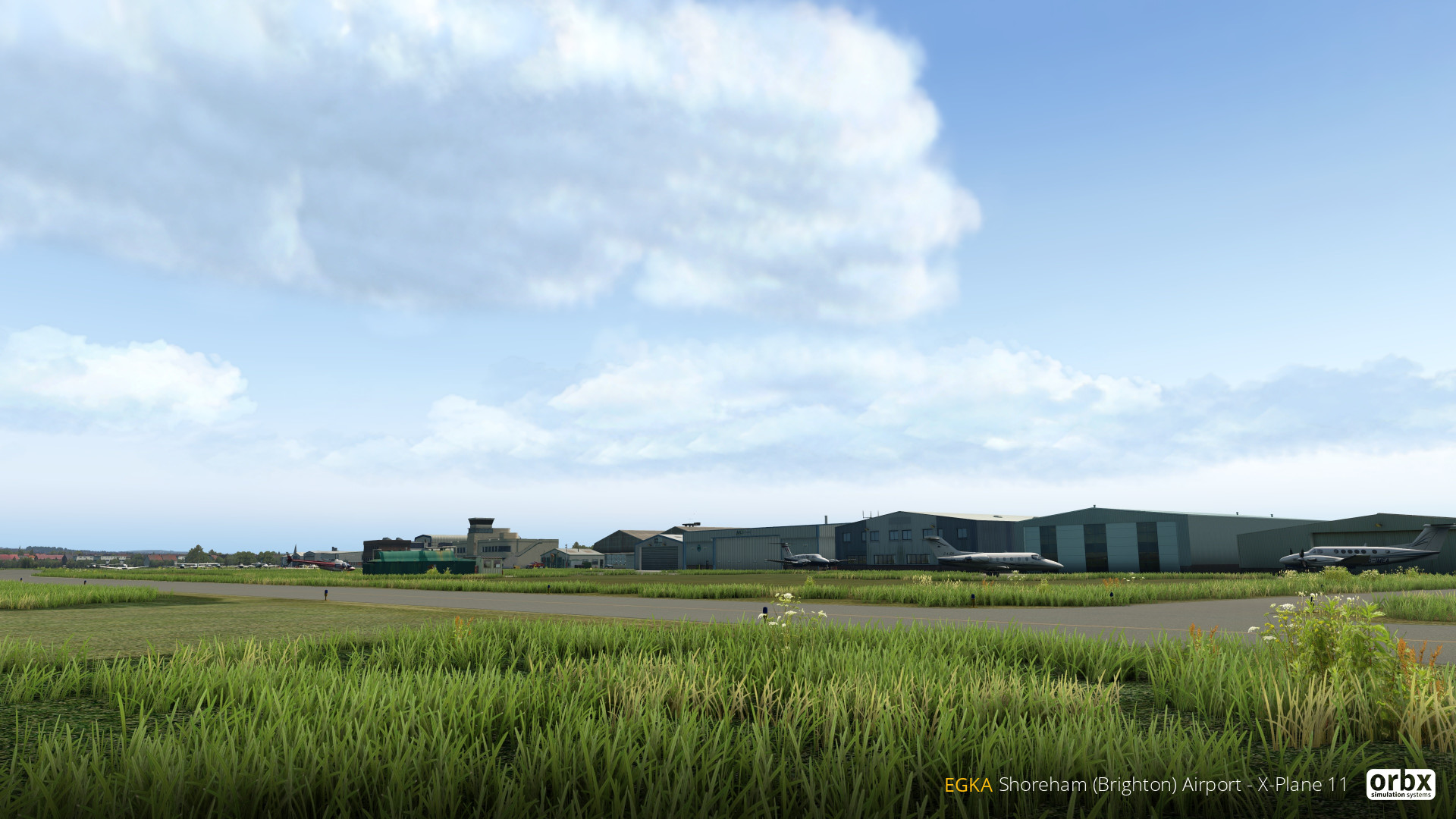 EGKA XP11 My First look. - Orbx Preview Announcements, Screenshots and ...