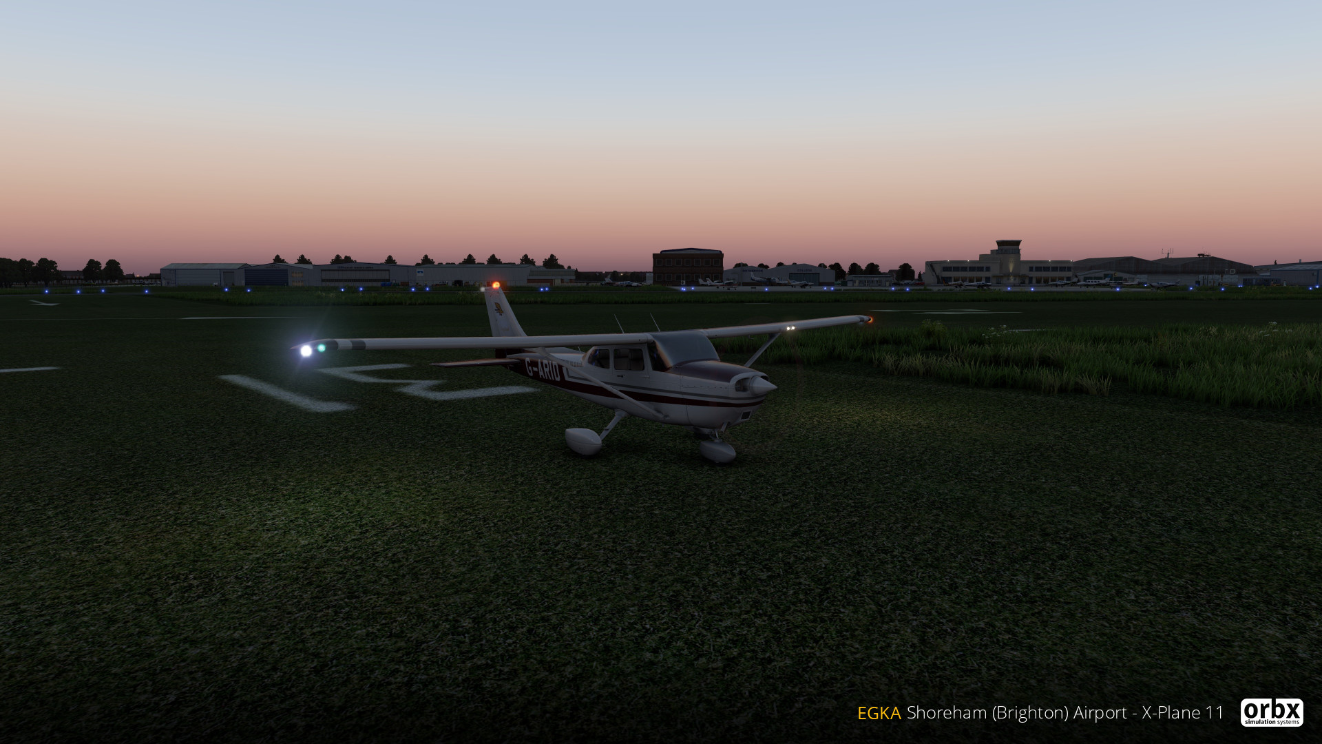 EGKA XP11 My First look. - Orbx Preview Announcements, Screenshots and ...