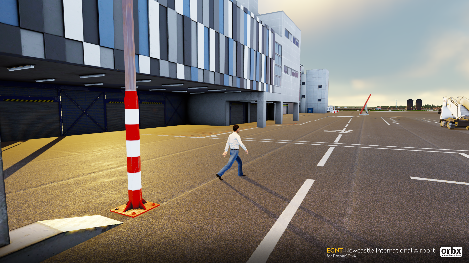 EGNT Newcastle International Airport P3D v5. - Orbx Preview ...