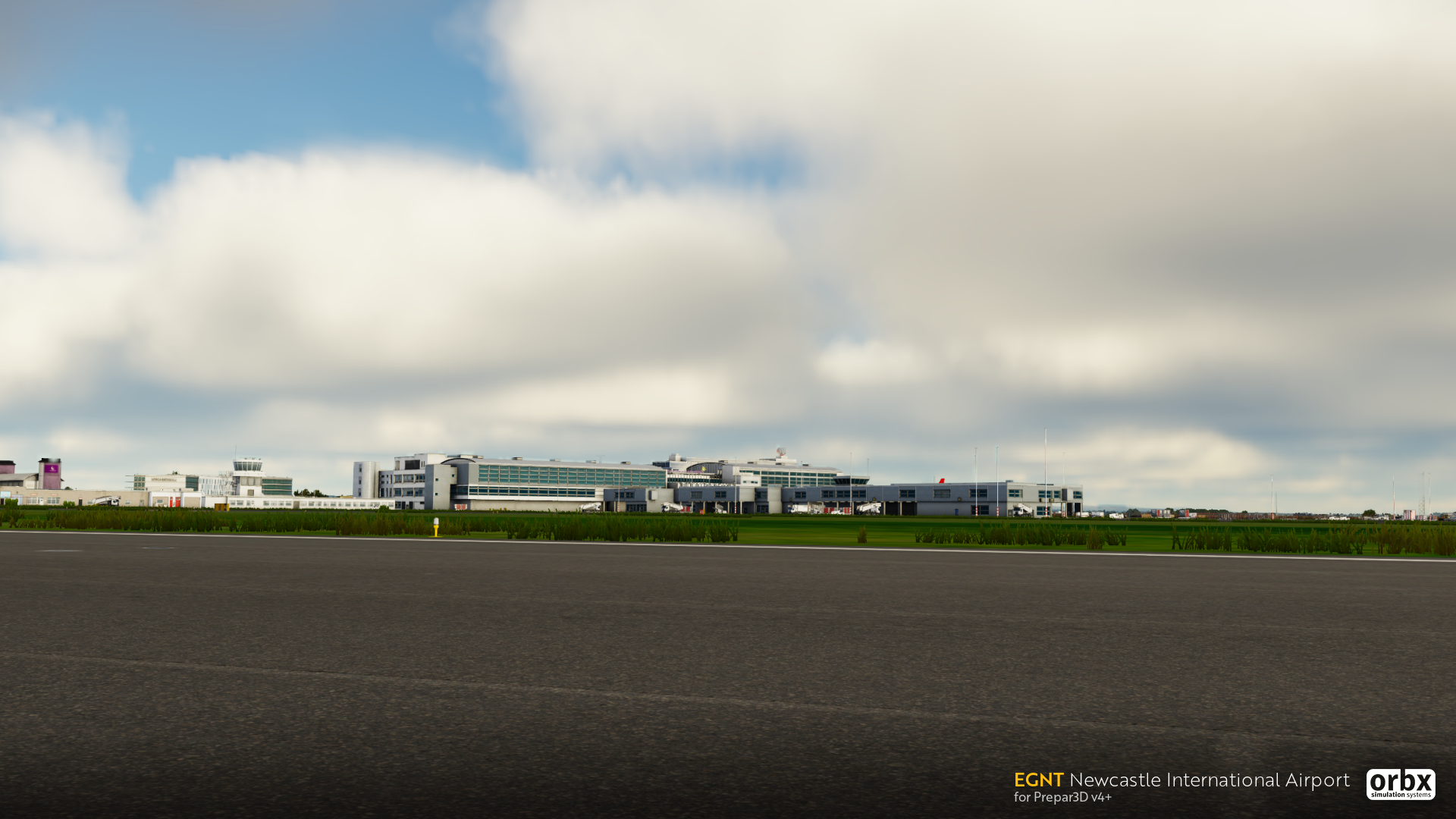 EGNT Newcastle International Airport P3D v5. - Orbx Preview ...