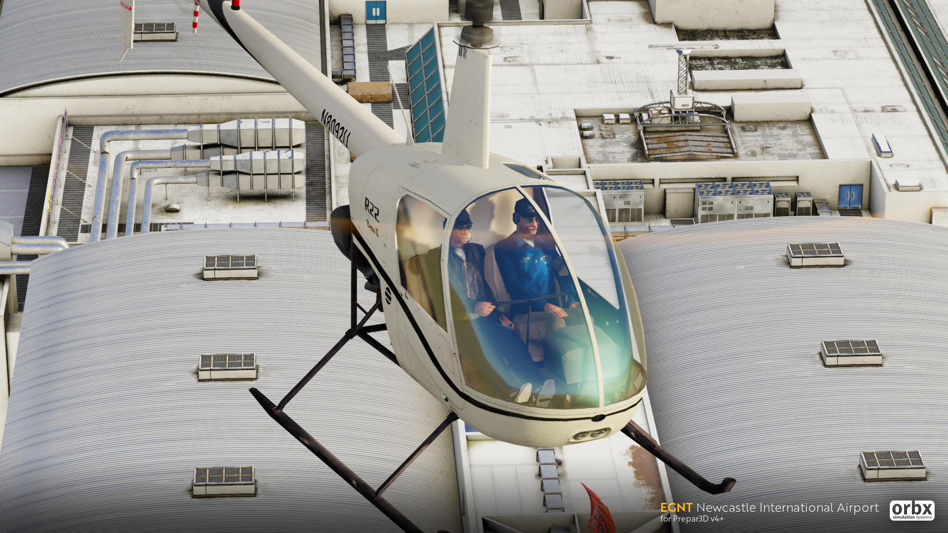 EGNT Newcastle International Airport P3D v5. - Orbx Preview ...