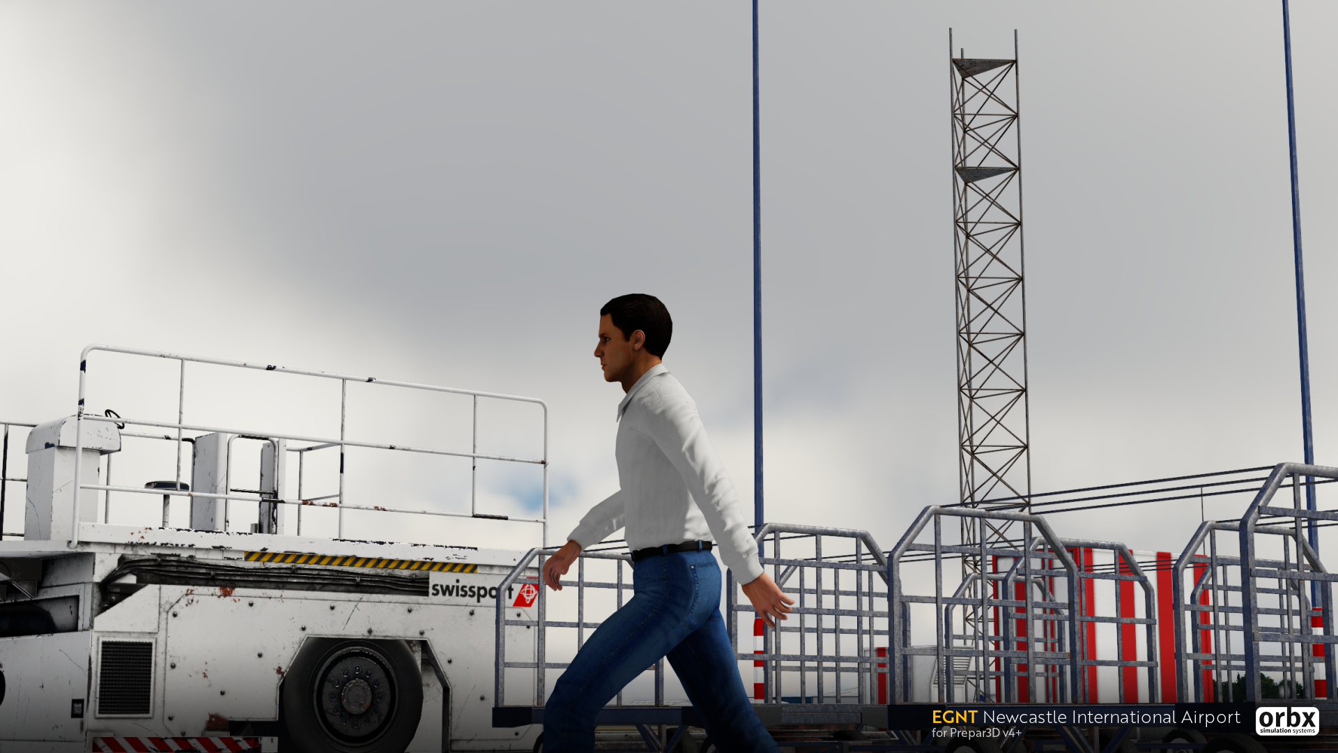 EGNT Newcastle International Airport P3D v5. - Orbx Preview ...