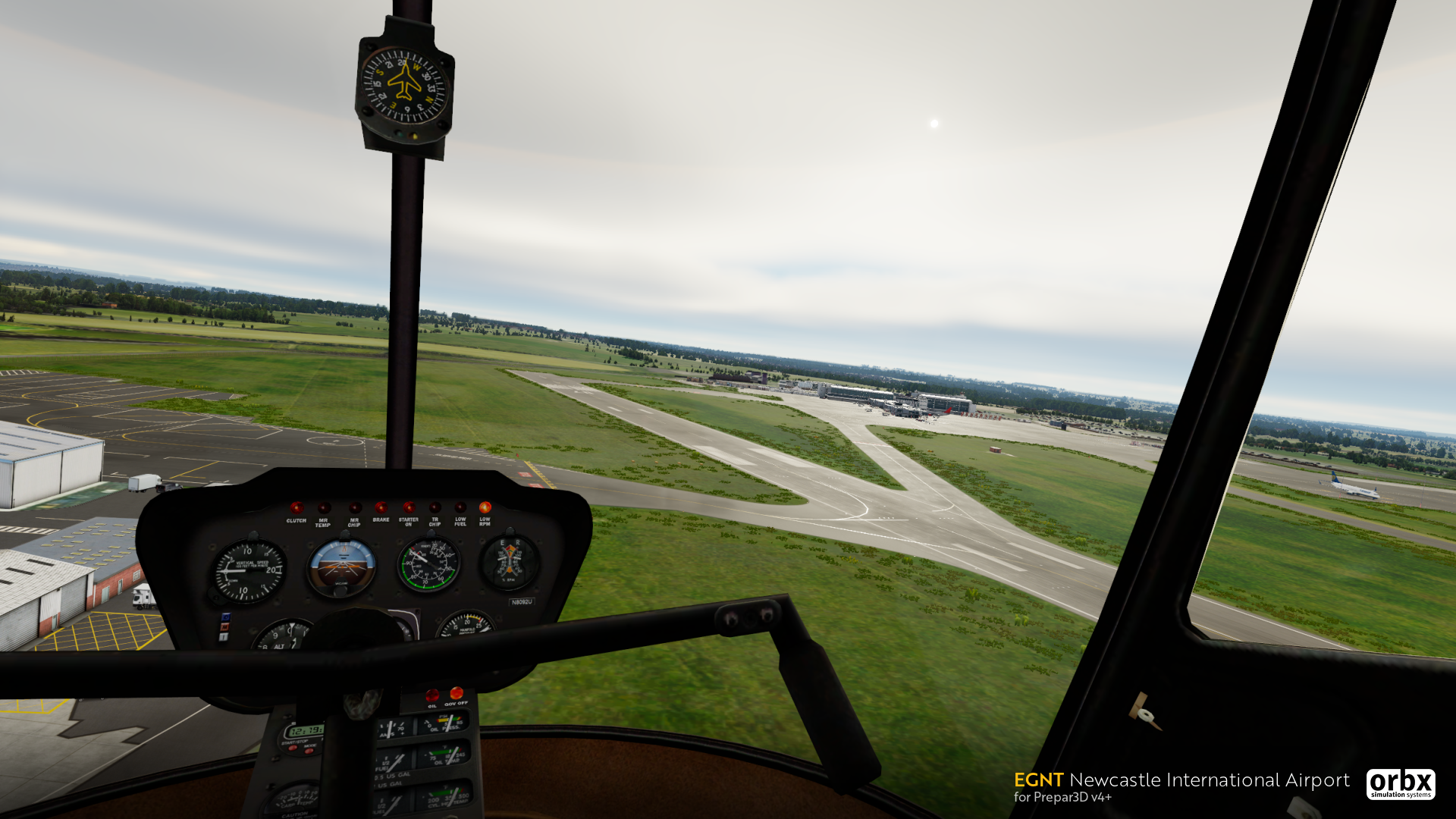 EGNT Newcastle International Airport P3D v5. - Orbx Preview ...