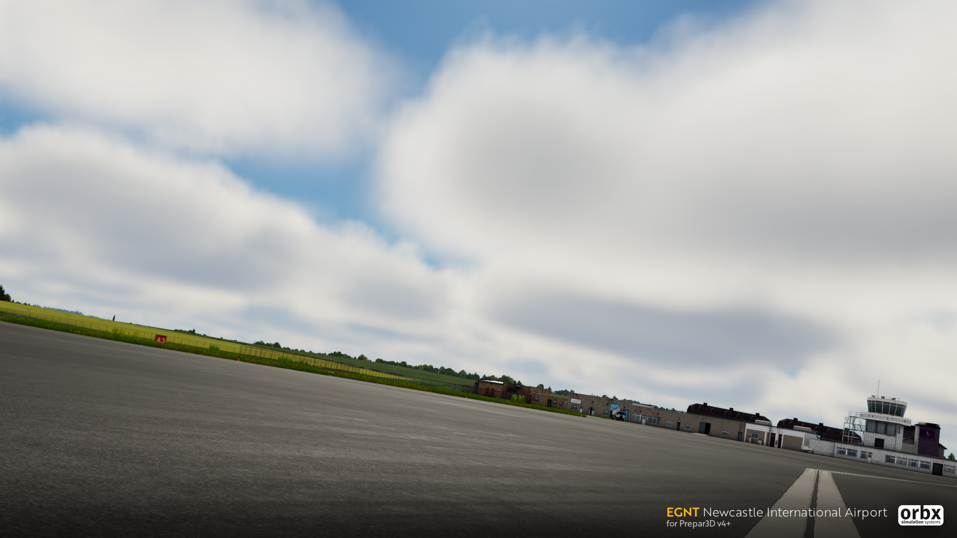 EGNT Newcastle International Airport P3D v5. - Orbx Preview ...