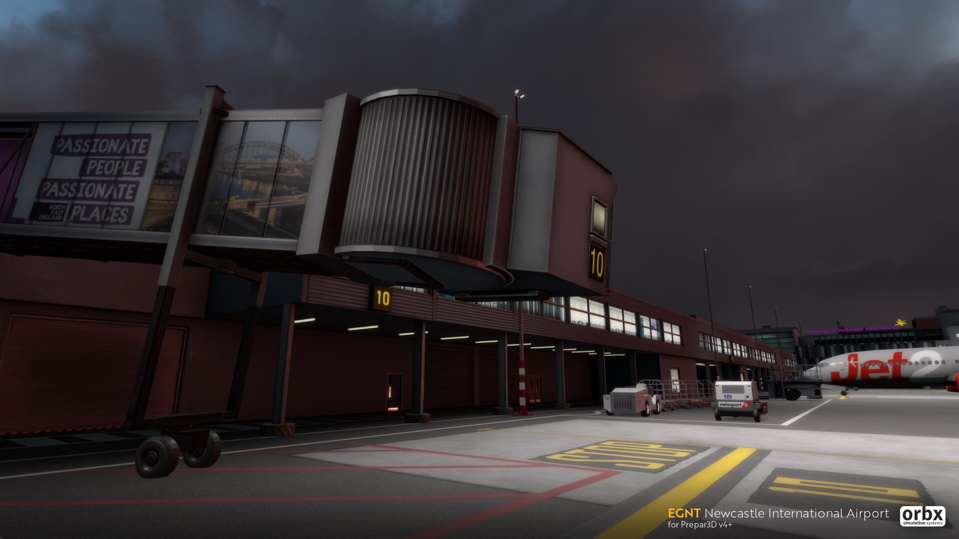 EGNT Newcastle International Airport for P3Dv4+ My First. - Orbx ...