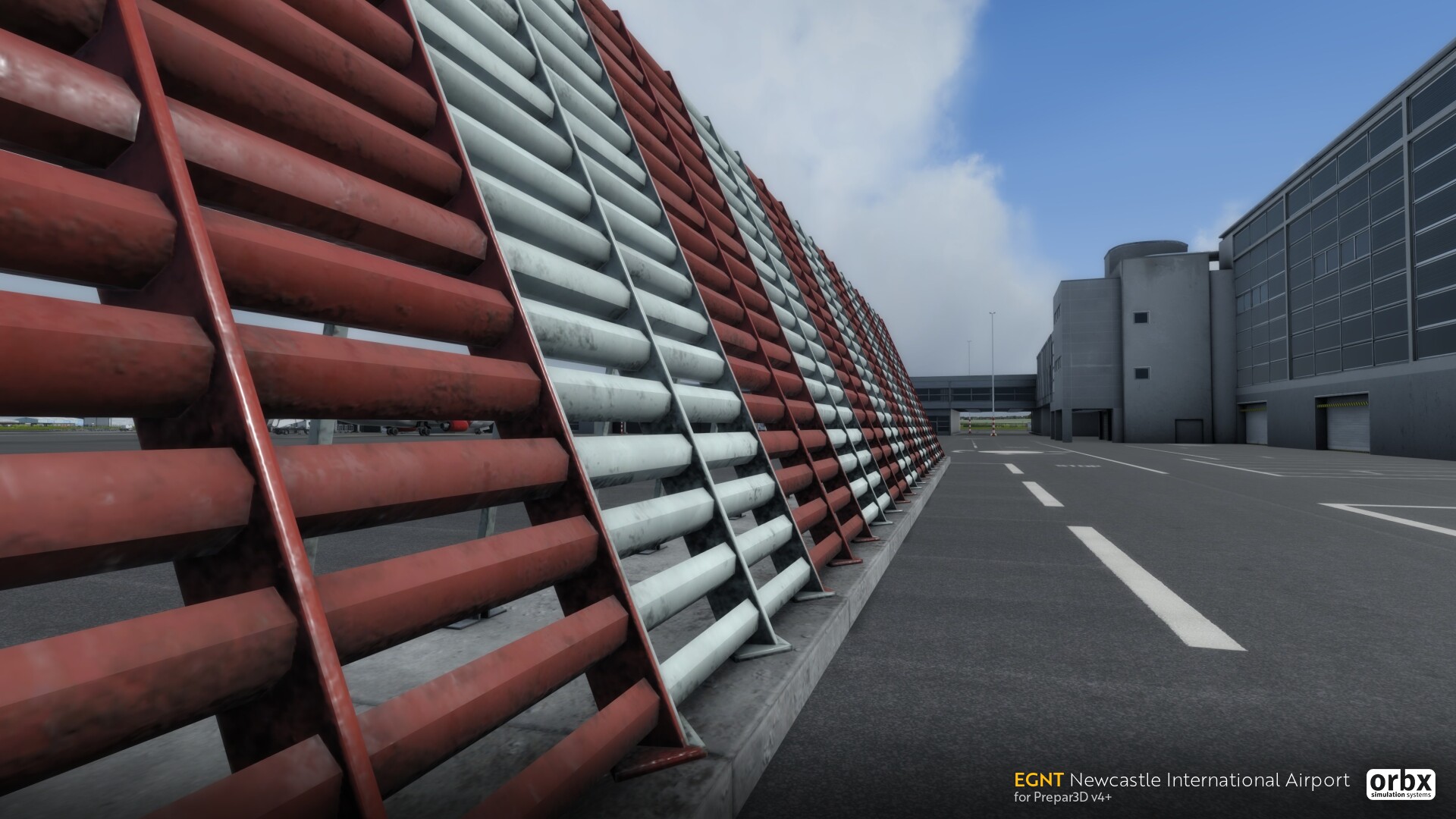 EGNT Newcastle International Airport for P3Dv4+ My First. - Orbx ...