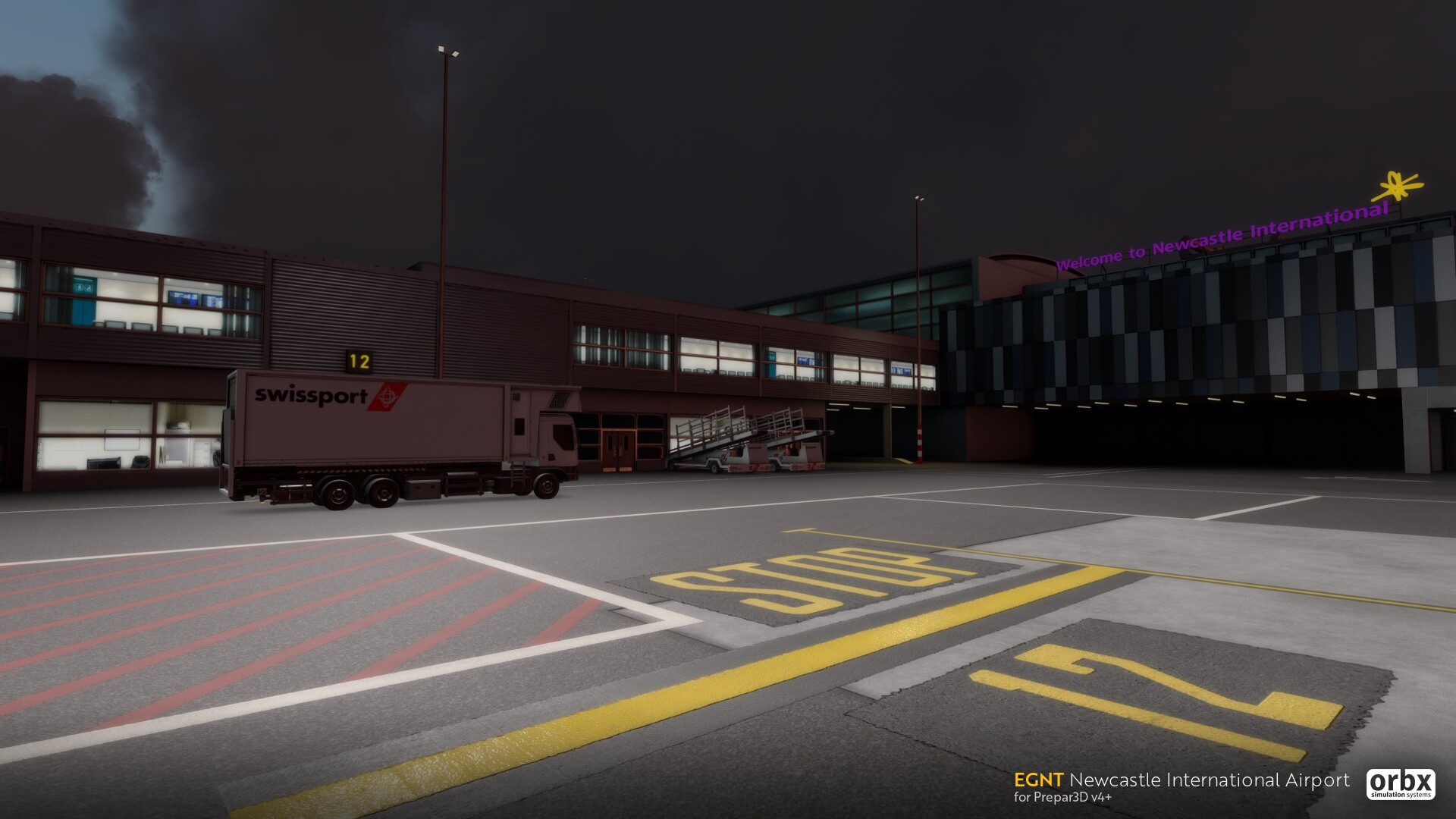 EGNT Newcastle International Airport for P3Dv4+ My First. - Orbx ...