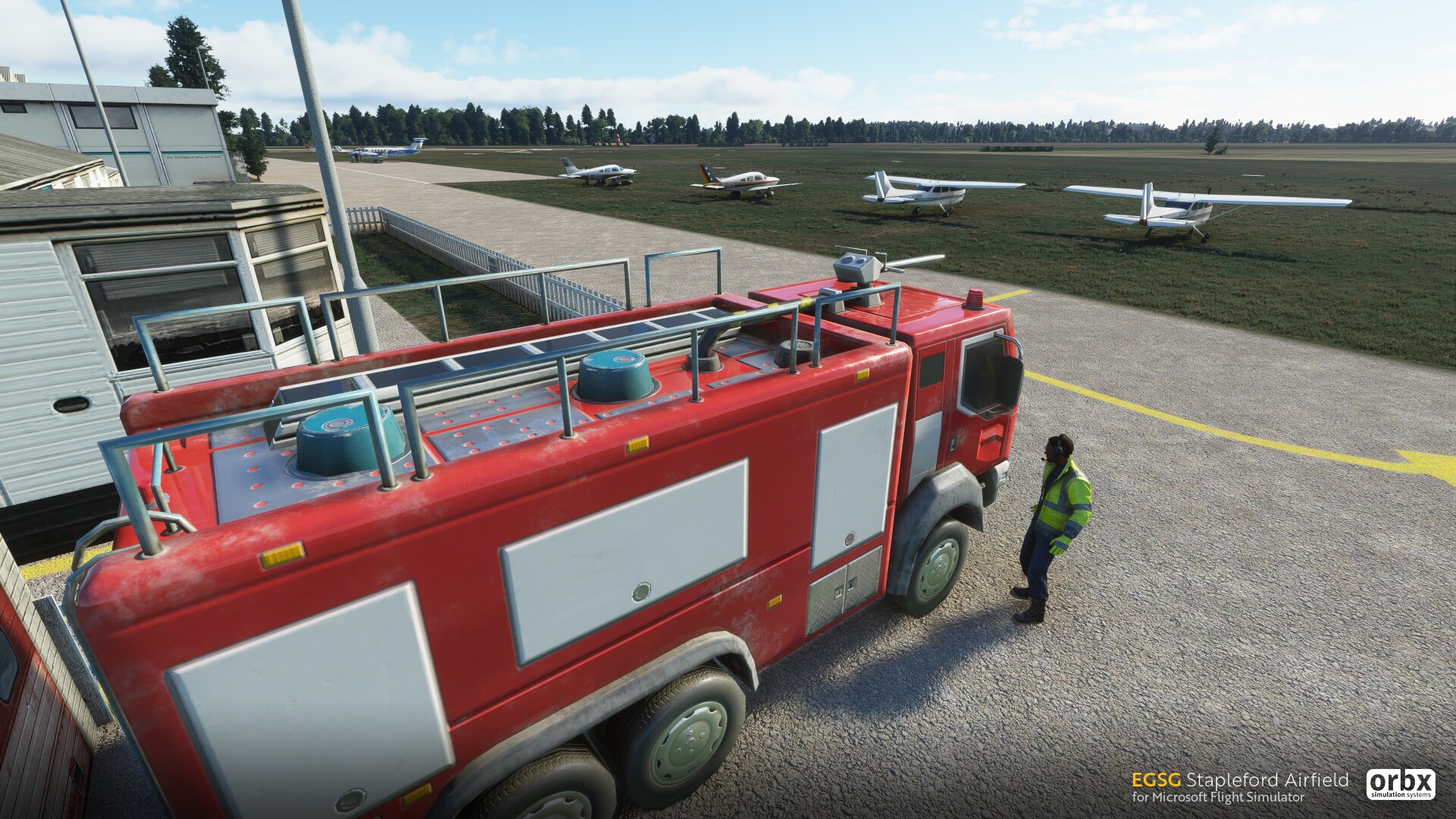 EGSG Stapleford Airfield MSFS. - Orbx Preview Announcements ...