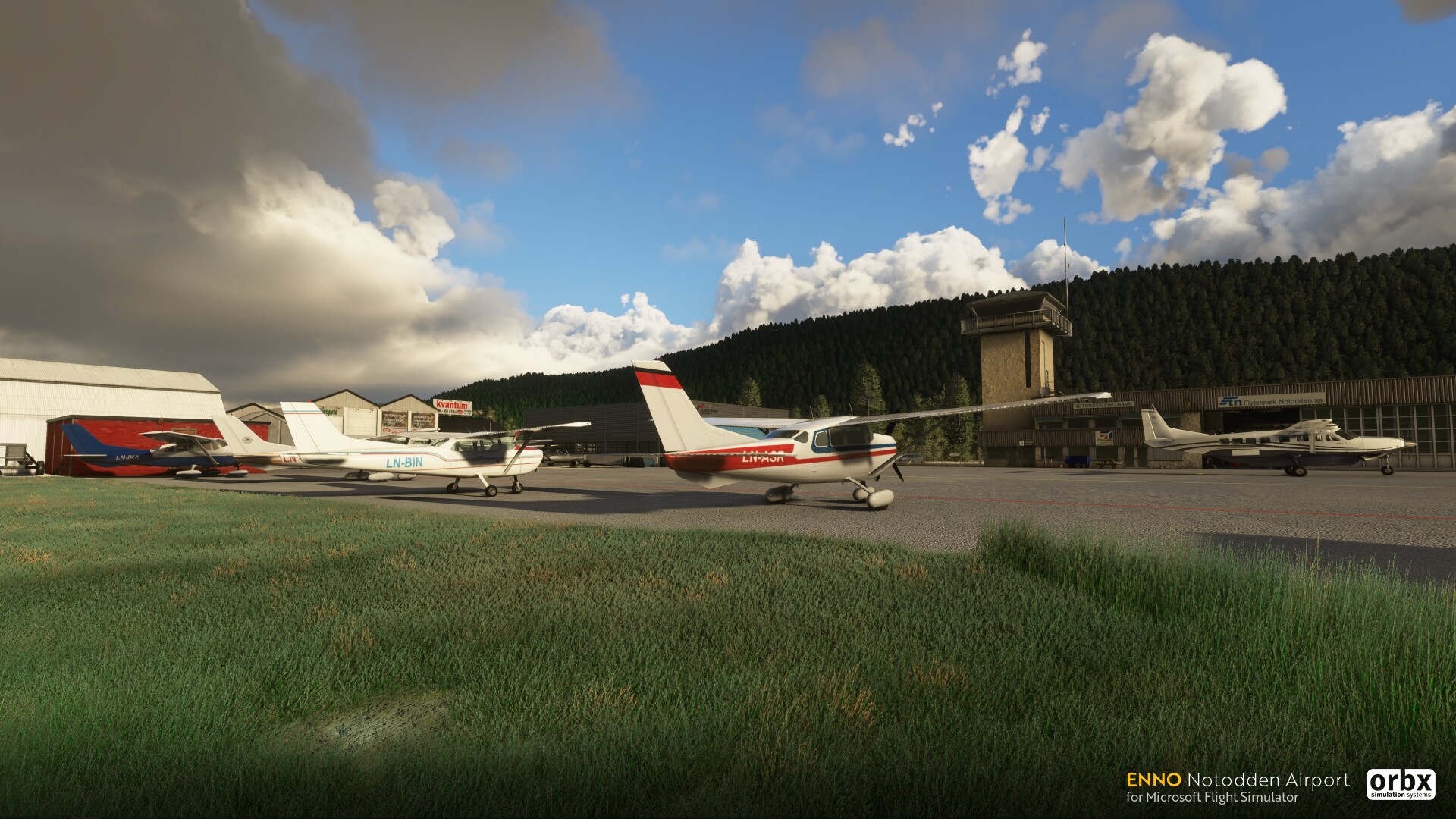 ENNO Notodden Airport for MSFS. - Orbx Preview Announcements, Screenshots and Videos - Orbx ...