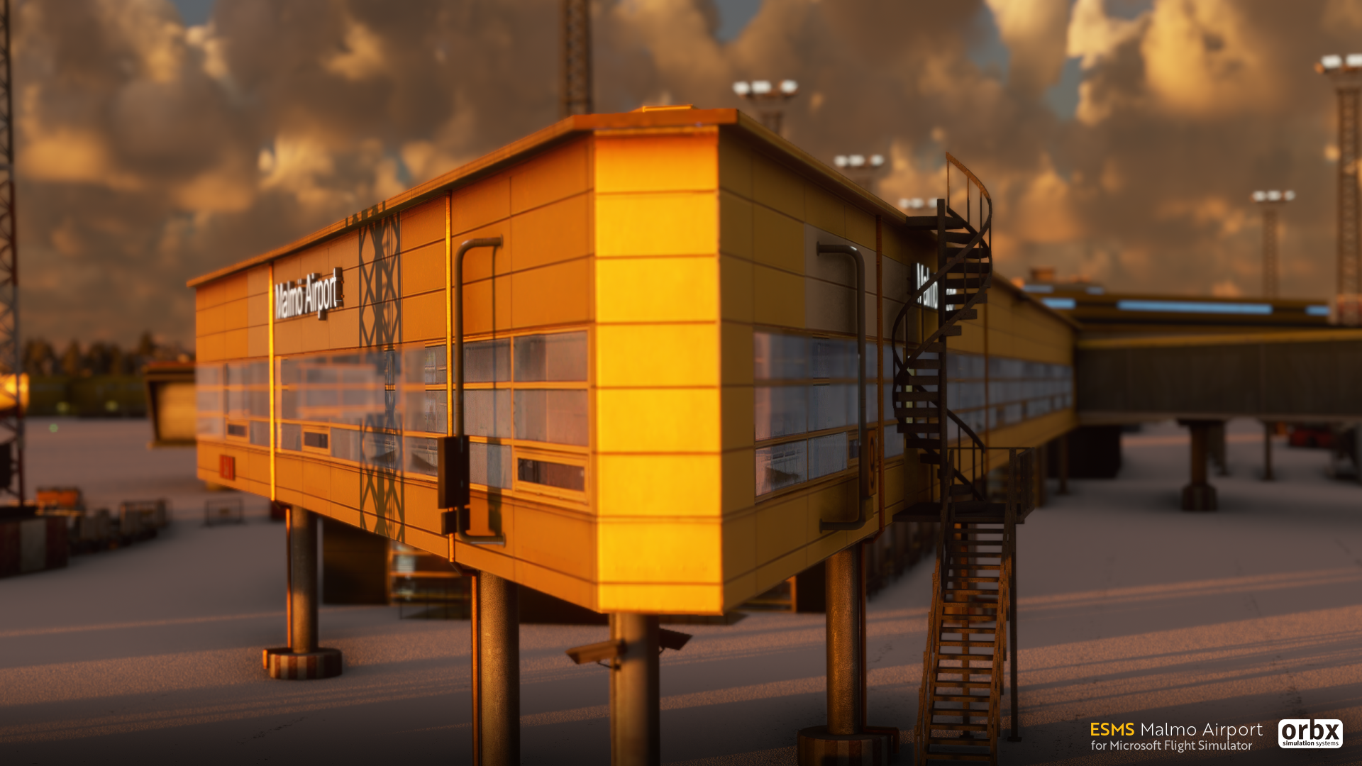 ESMS Malmö Airport for Microsoft Flight Simulator. - Orbx Preview ...