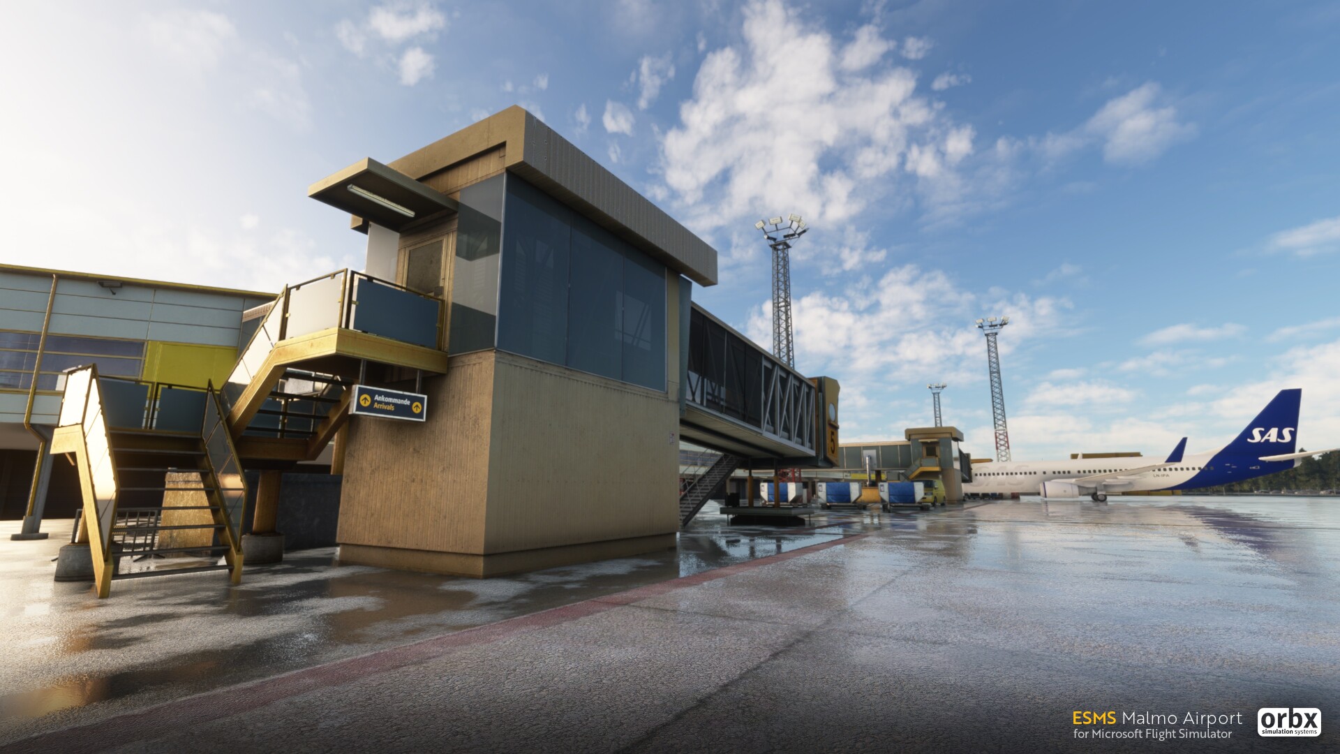 ESMS Malmö Airport MSFS My Final Shots. - Orbx Preview Announcements ...