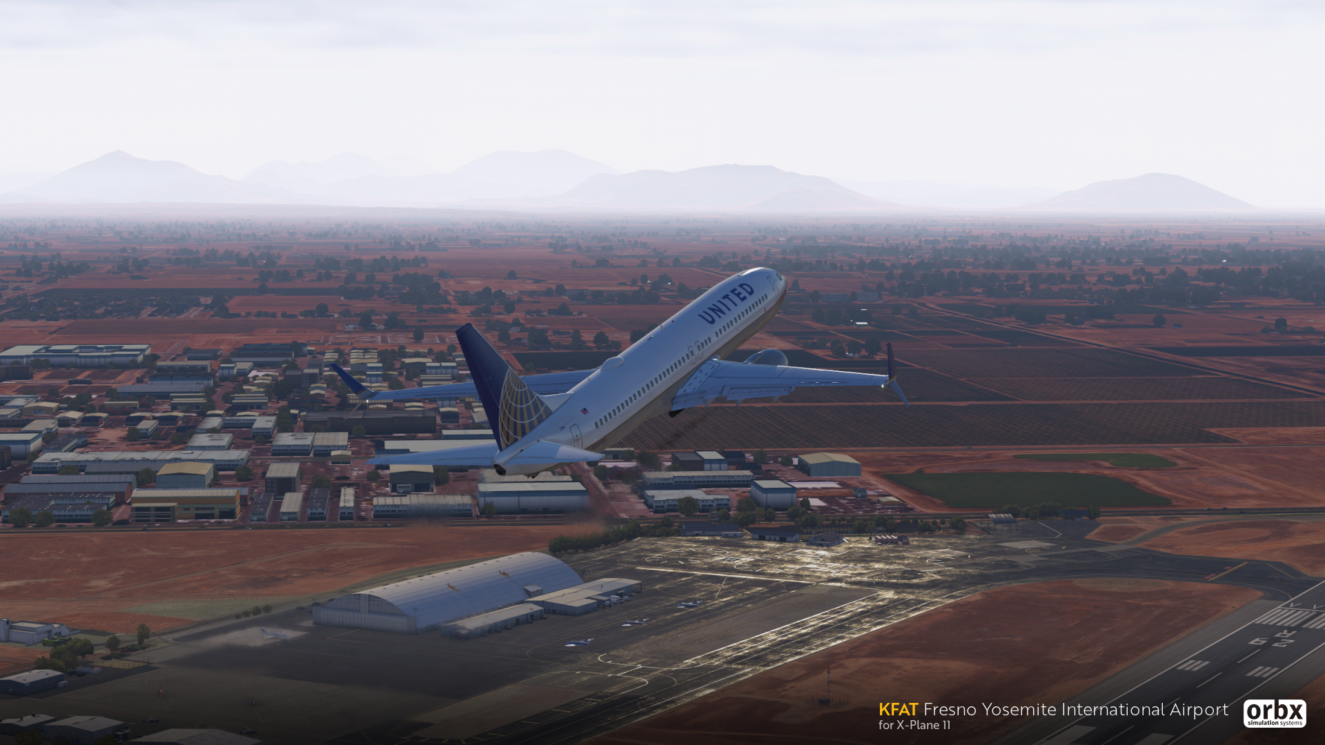 KFAT Fresno Yosemite International Airport for X-Plane 11. - Orbx ...
