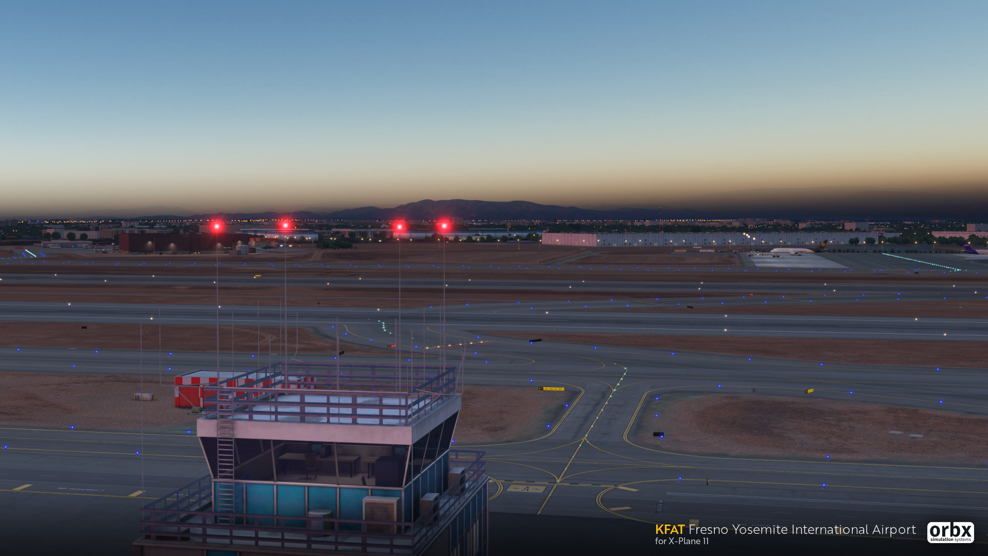 KFAT Fresno Yosemite International Airport for X-Plane 11. - Orbx ...