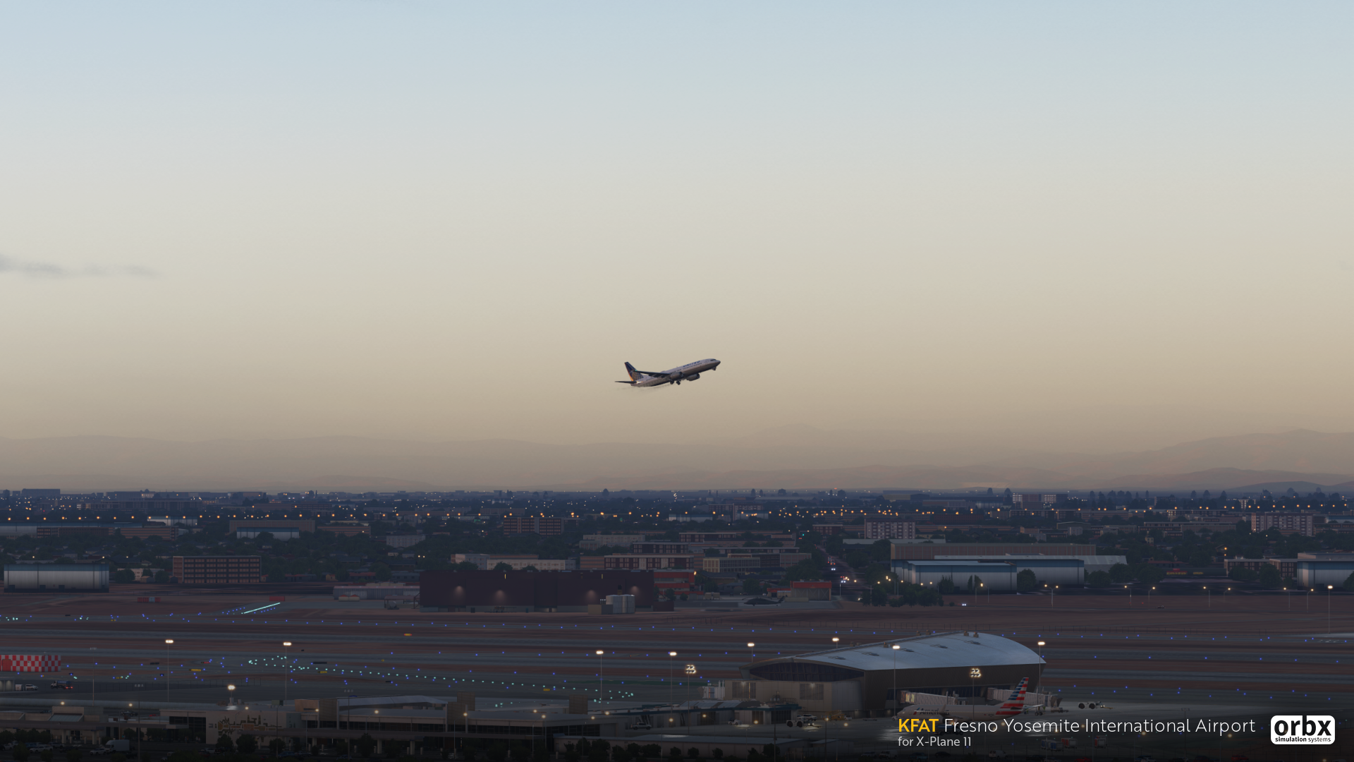 KFAT Fresno Yosemite International Airport for X-Plane 11. - Orbx ...