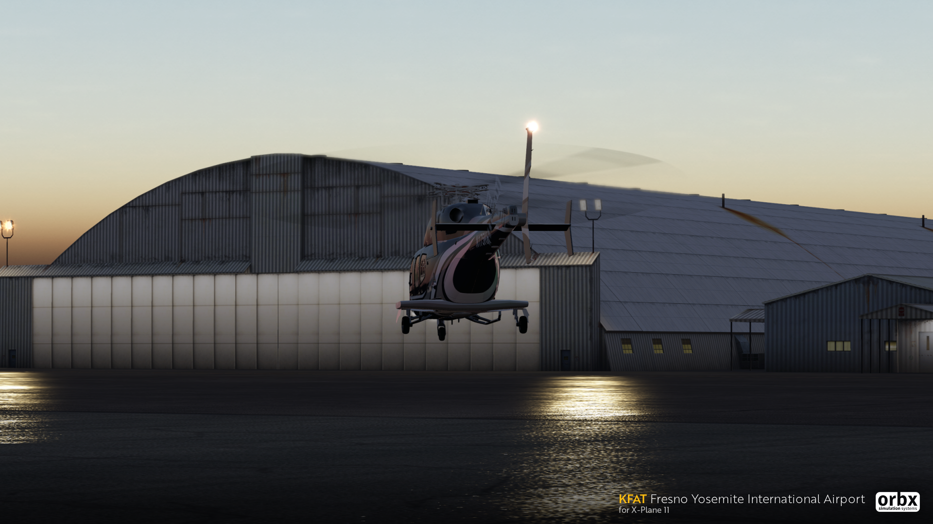 KFAT Fresno Yosemite International Airport for X-Plane 11. - Orbx ...