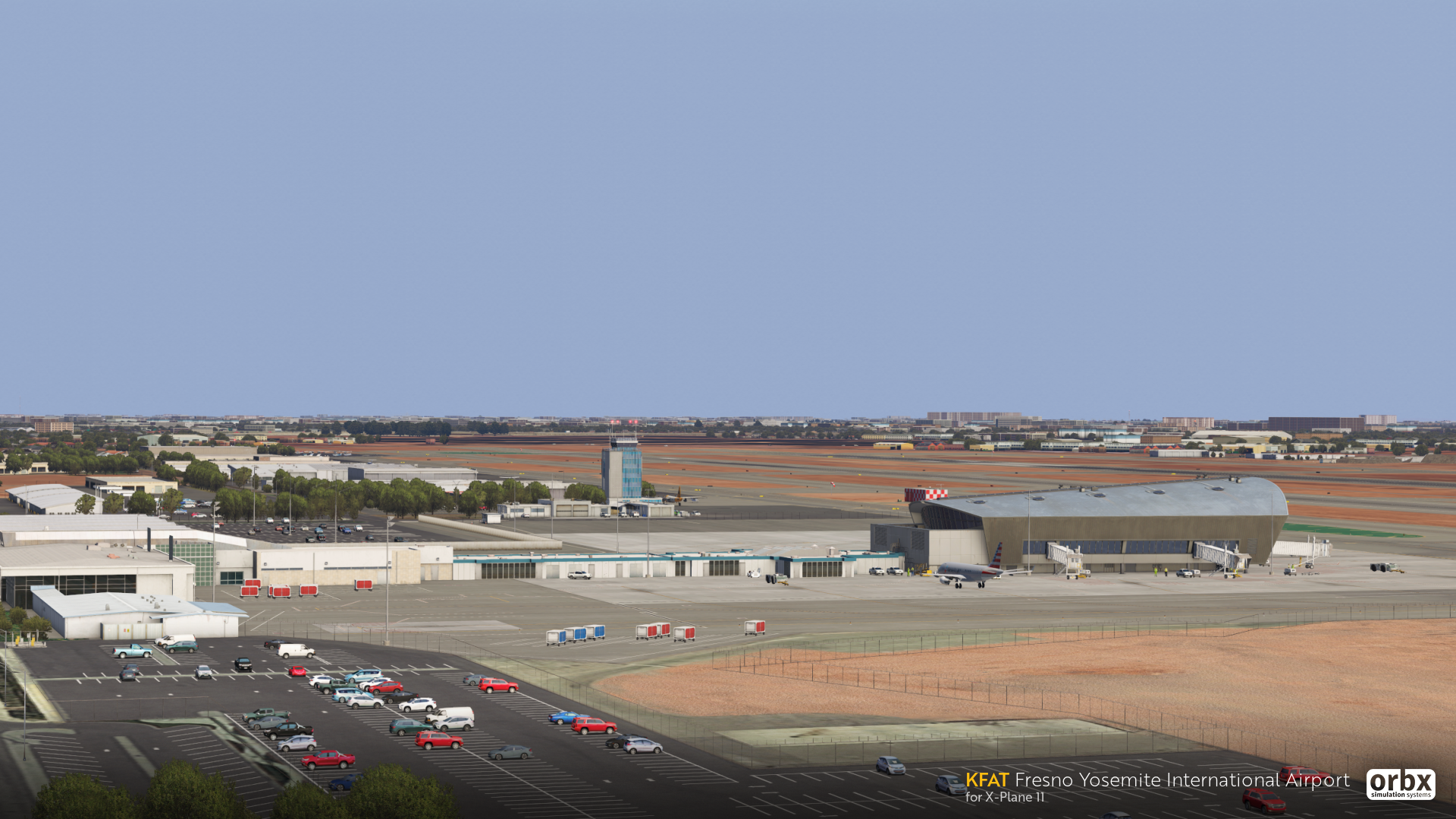 KFAT Fresno Yosemite International Airport for X-Plane 11. - Orbx ...