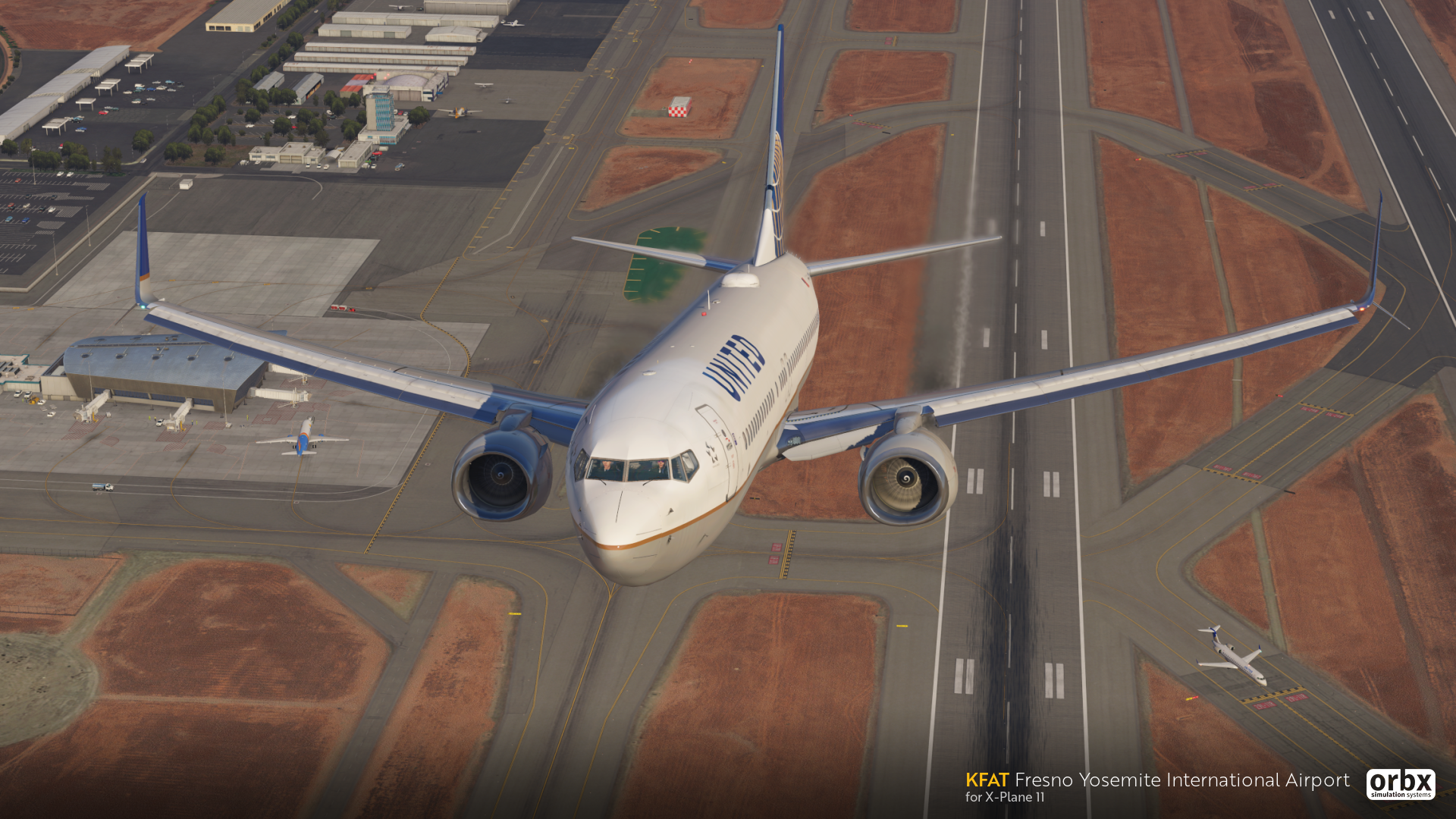 KFAT Fresno Yosemite International Airport for X-Plane 11. - Orbx ...