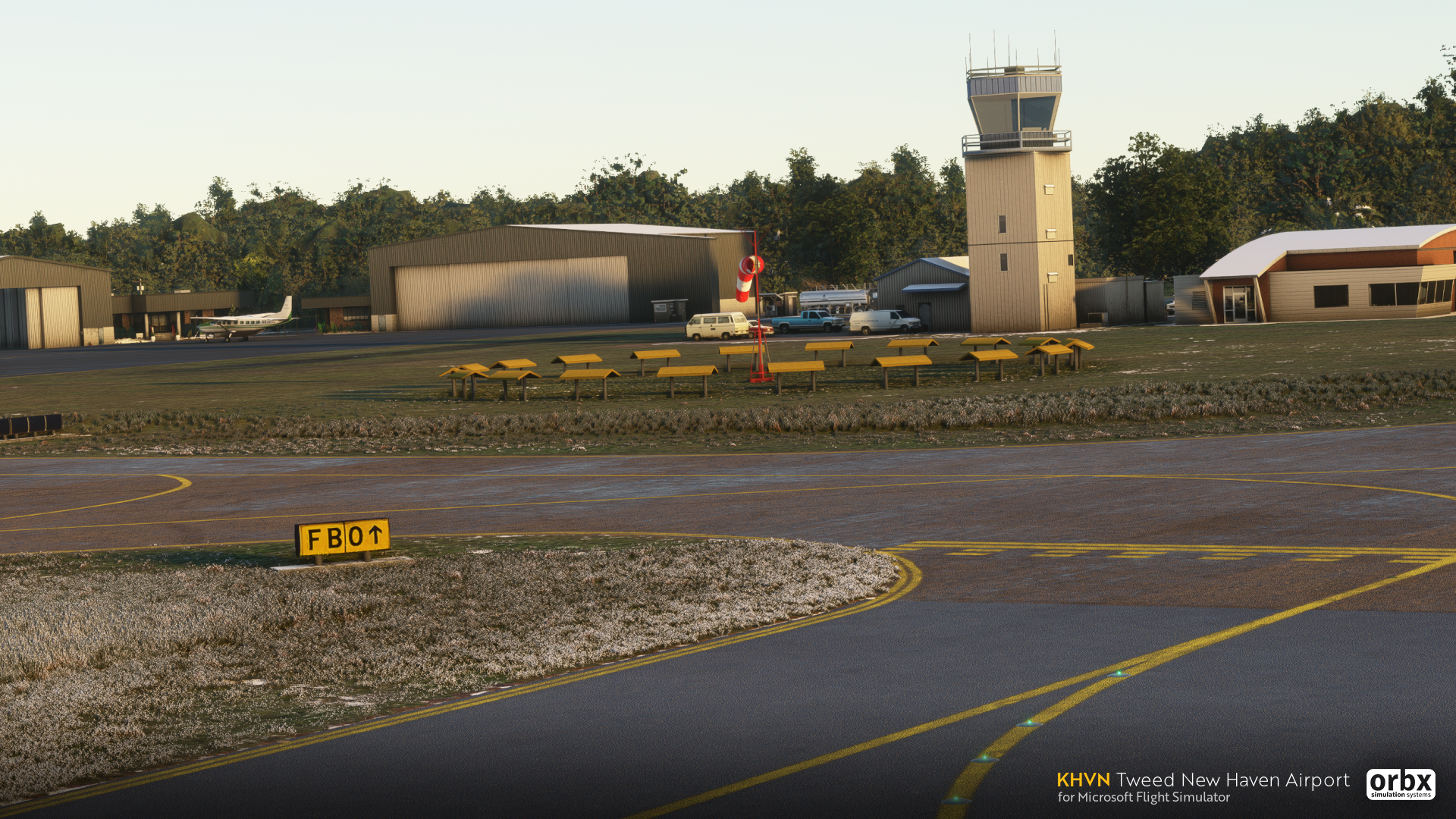 KHVN Tweed New Haven Airport for Microsoft Flight Simulator. - Orbx ...