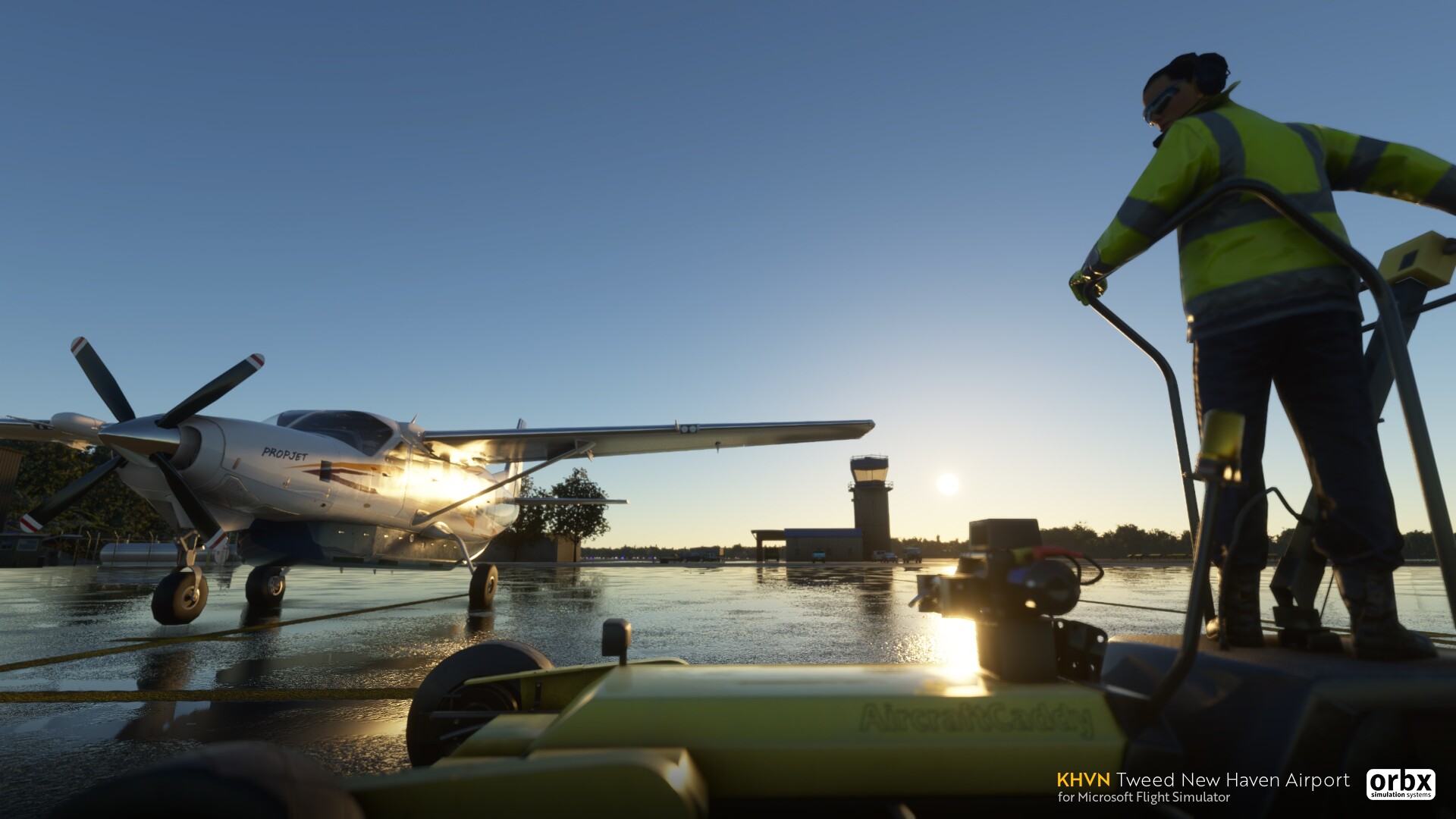 KHVN Tweed New Haven Airport MSFS My Final Shots. - Orbx Preview ...