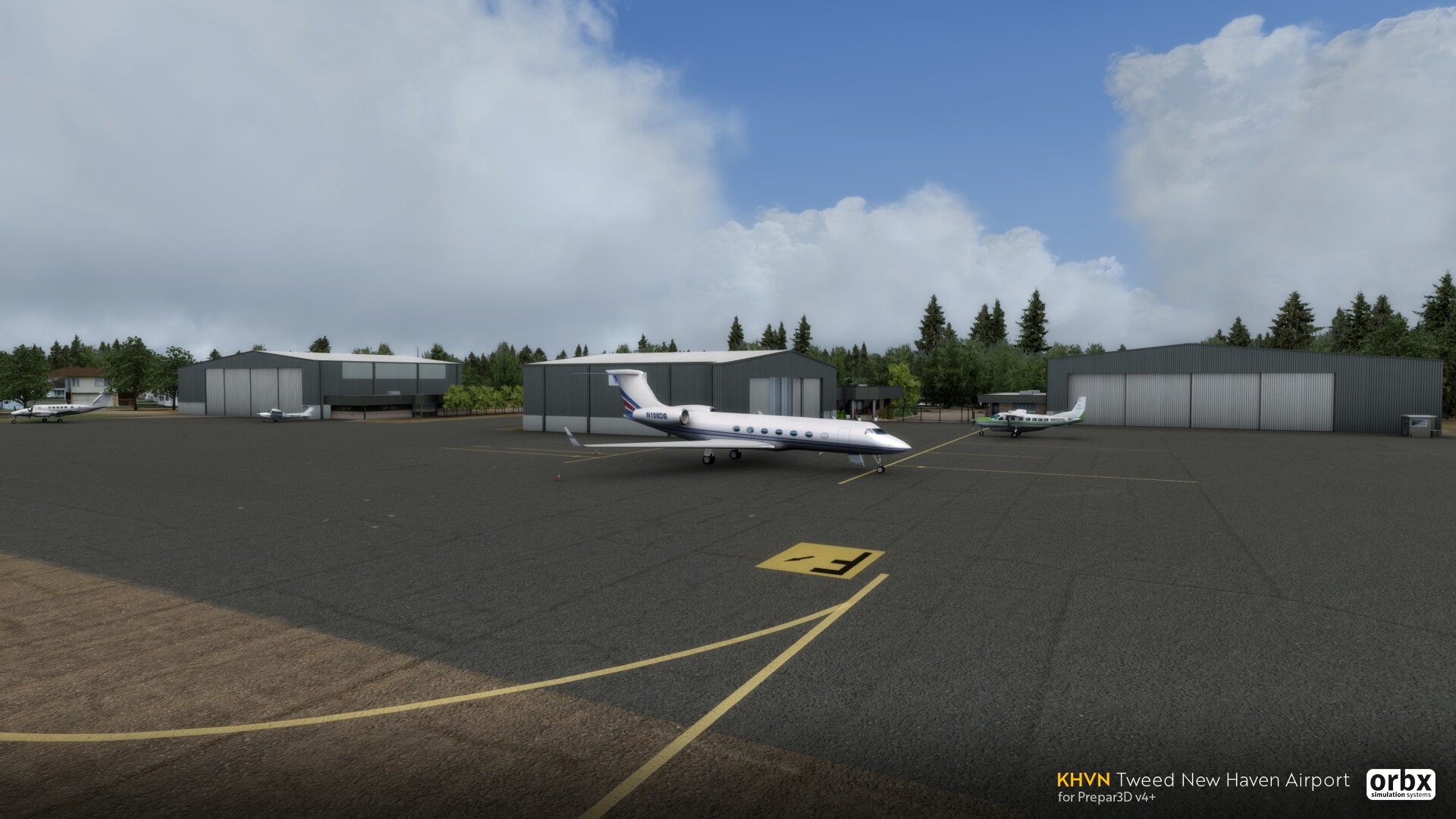 KHVN Tweed-New Haven Airport for you. P3DV4. - Orbx Preview ...