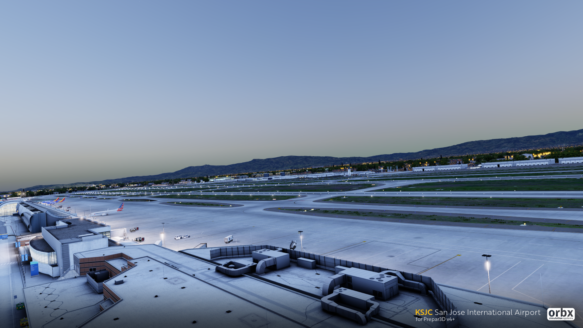 KSJC San Jose P3D V5. - Orbx Preview Announcements, Screenshots and ...