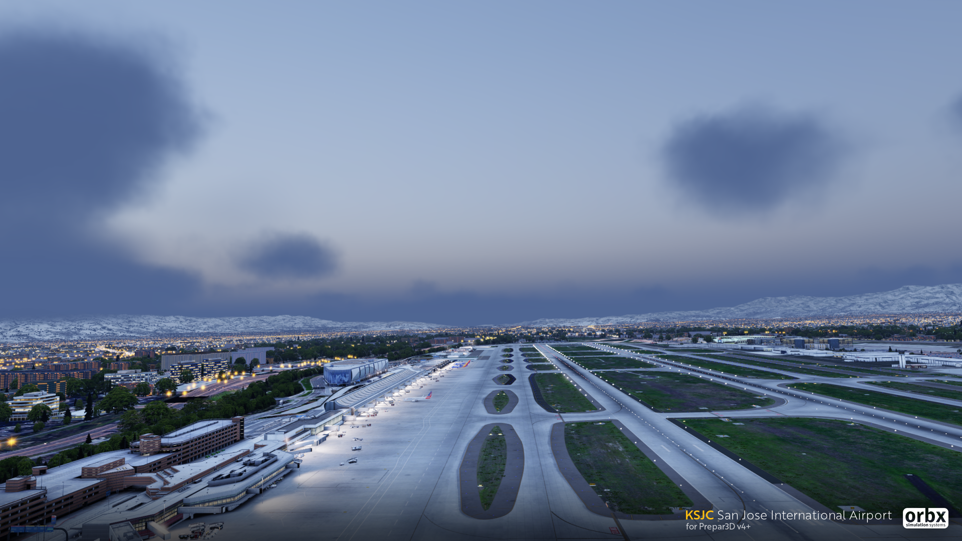 KSJC San Jose P3D V5. - Orbx Preview Announcements, Screenshots and ...