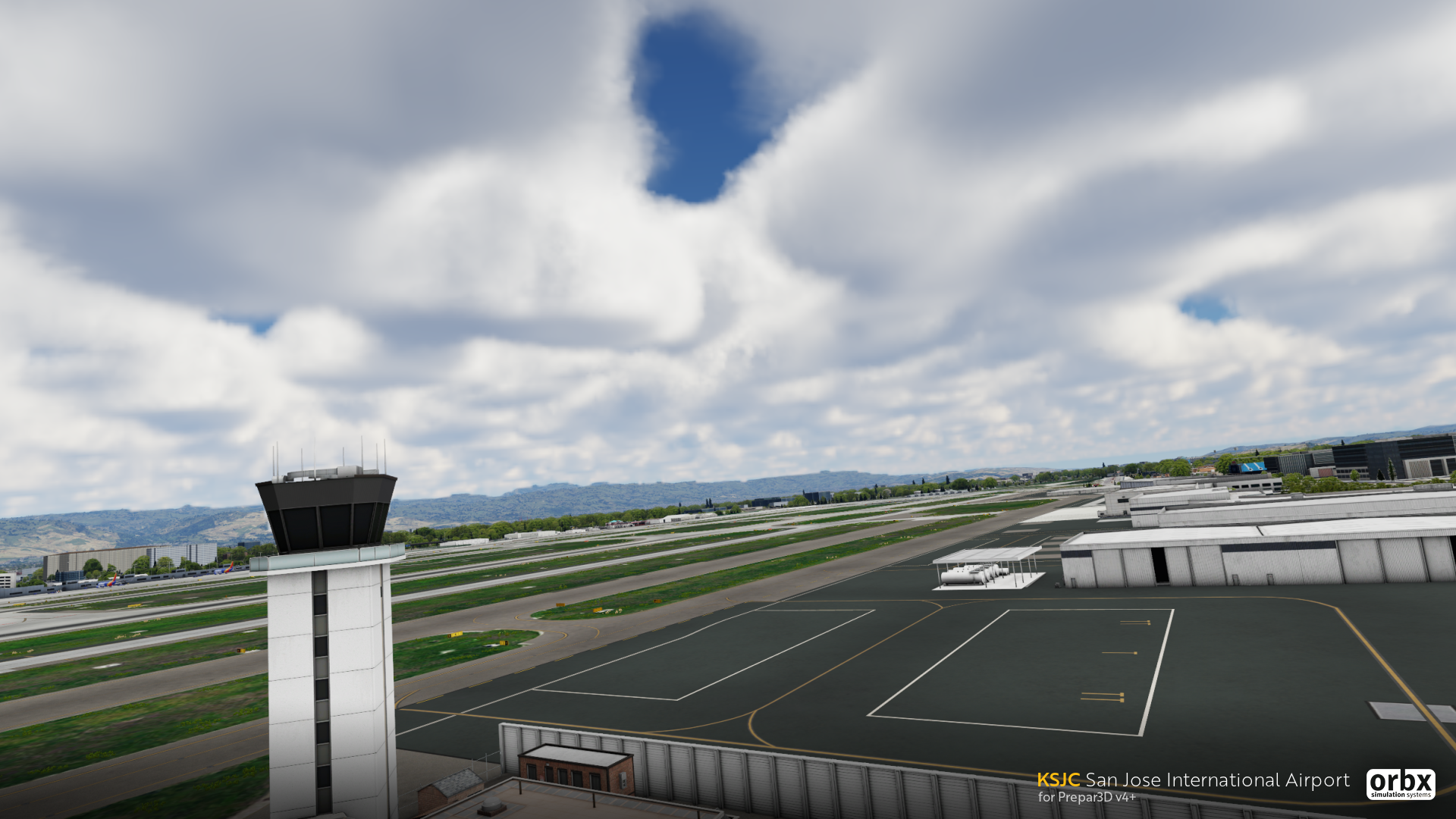 KSJC San Jose P3D V5. - Orbx Preview Announcements, Screenshots and ...