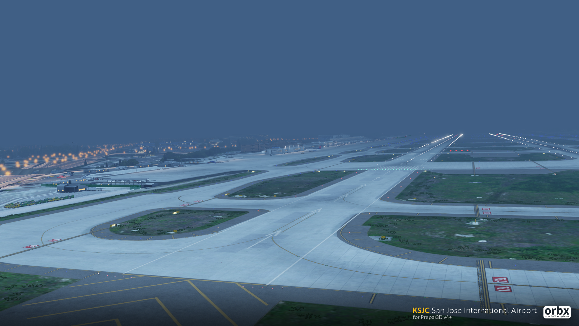 KSJC San Jose P3D V5. - Orbx Preview Announcements, Screenshots and ...