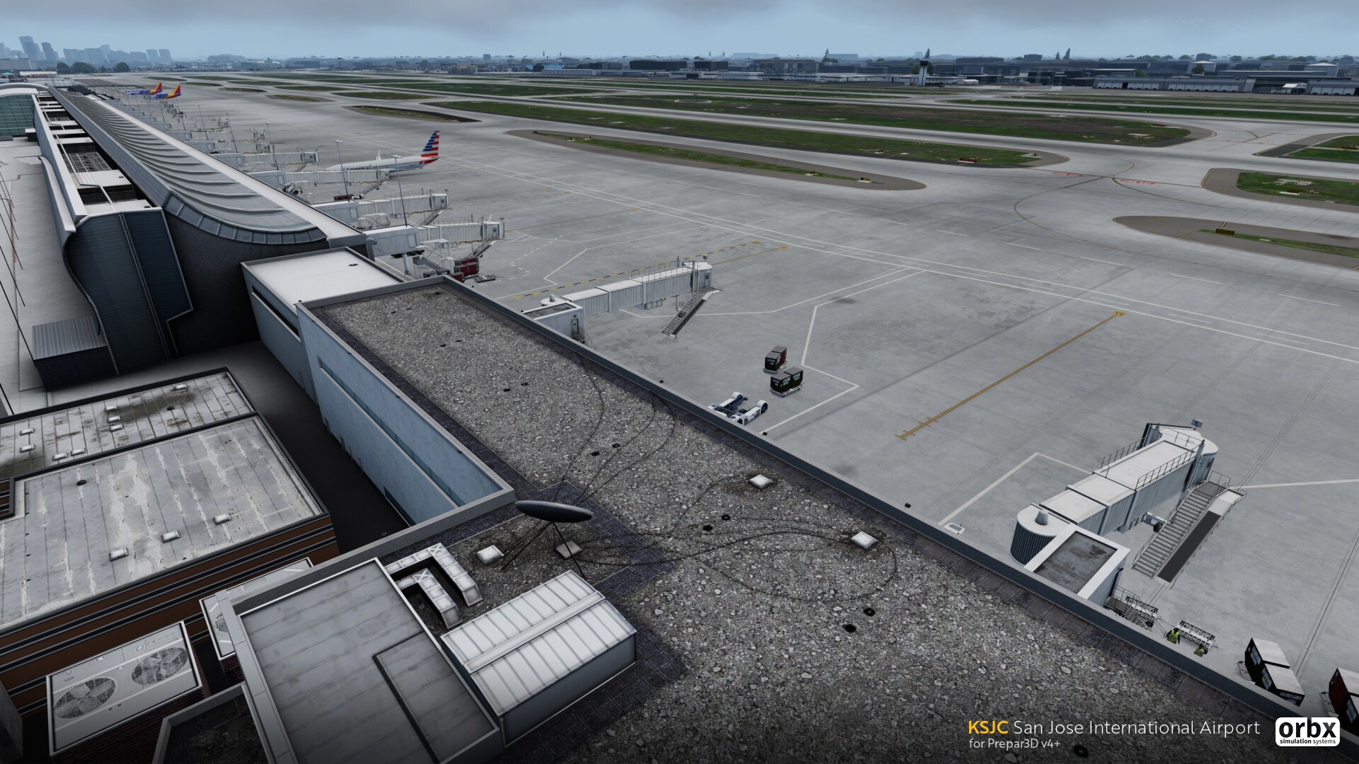 KSJC San Jose P3D V5 my first look. - Orbx Preview Announcements ...