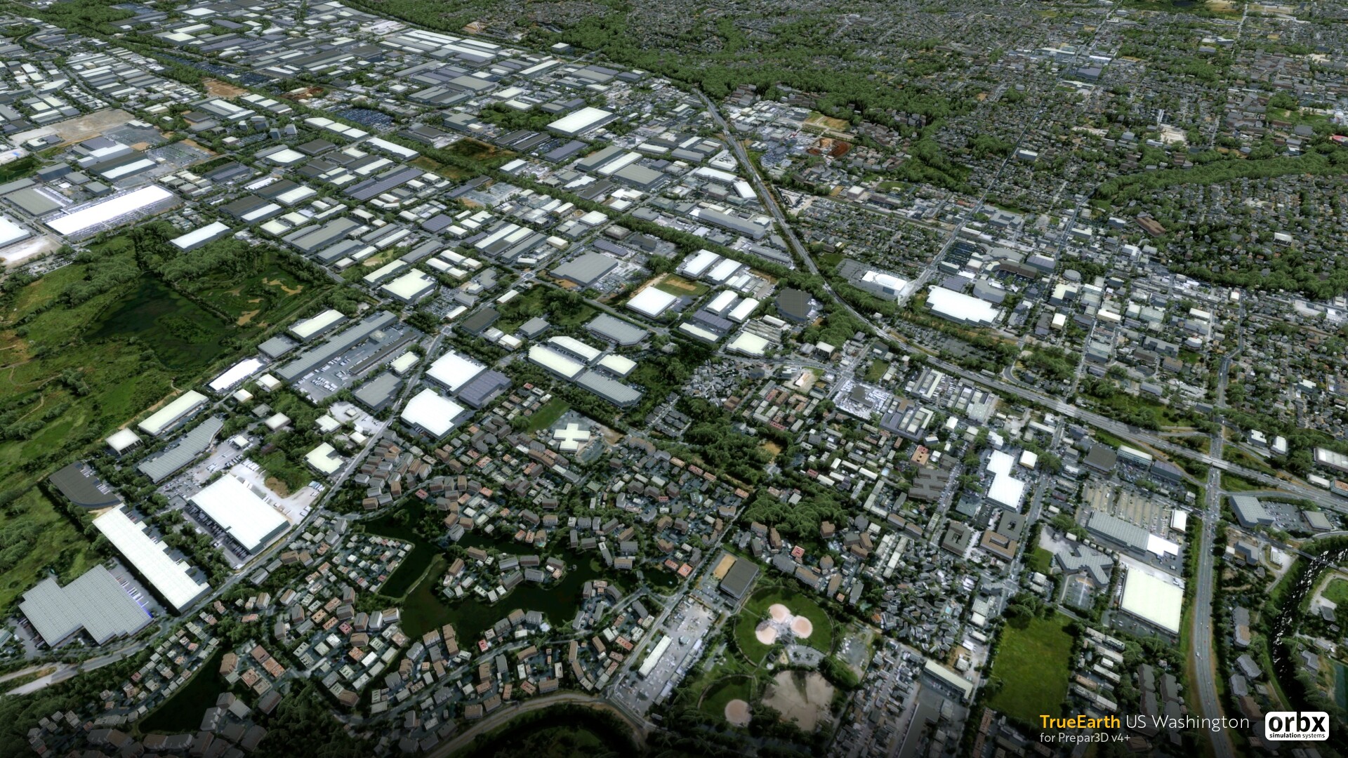 TrueEarth Washington for P3Dv4+. - Orbx Preview Announcements ...